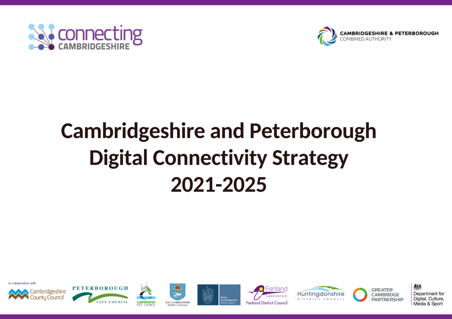 Digital Connectivity Infrastructure Strategy 2021-2025 - Connecting ...