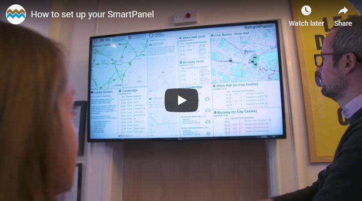 SmartPanel Screens - Connecting Cambridgeshire