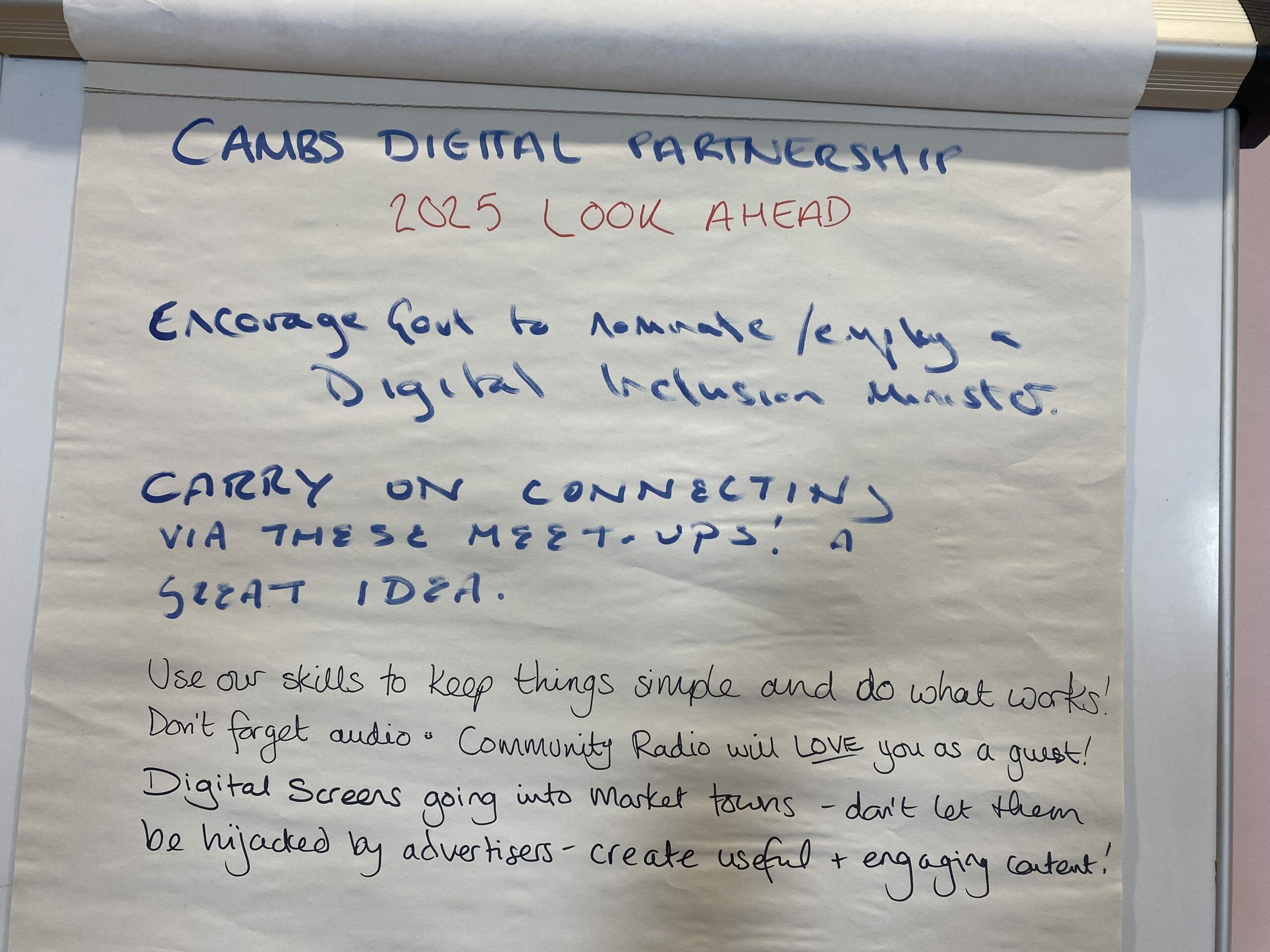 Collaboration and Inspiration at Cambridgeshire Digital Partnership ...