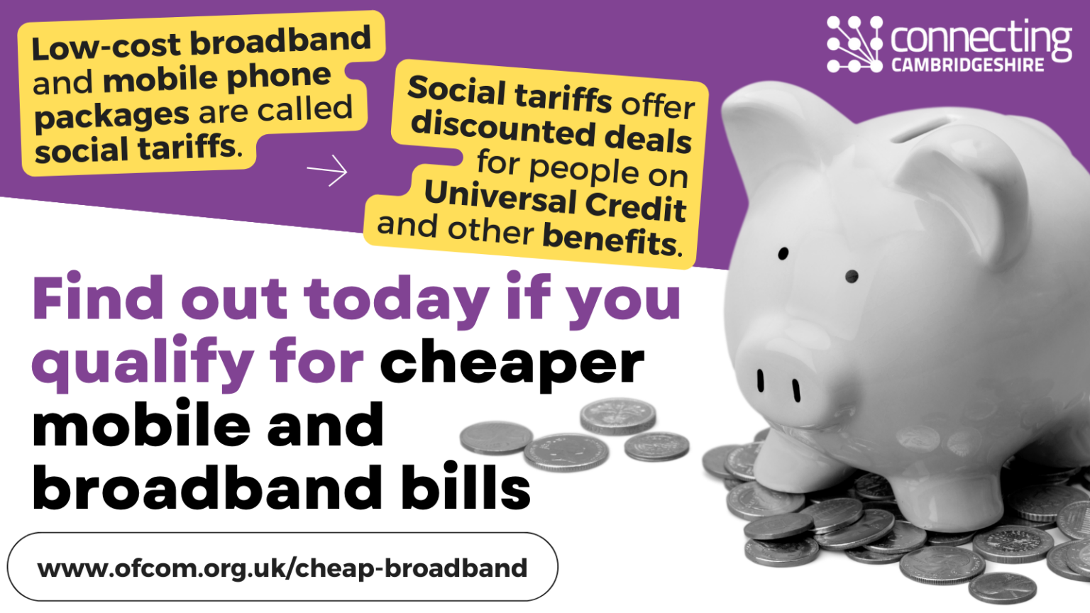 Social Tariffs - Connecting Cambridgeshire